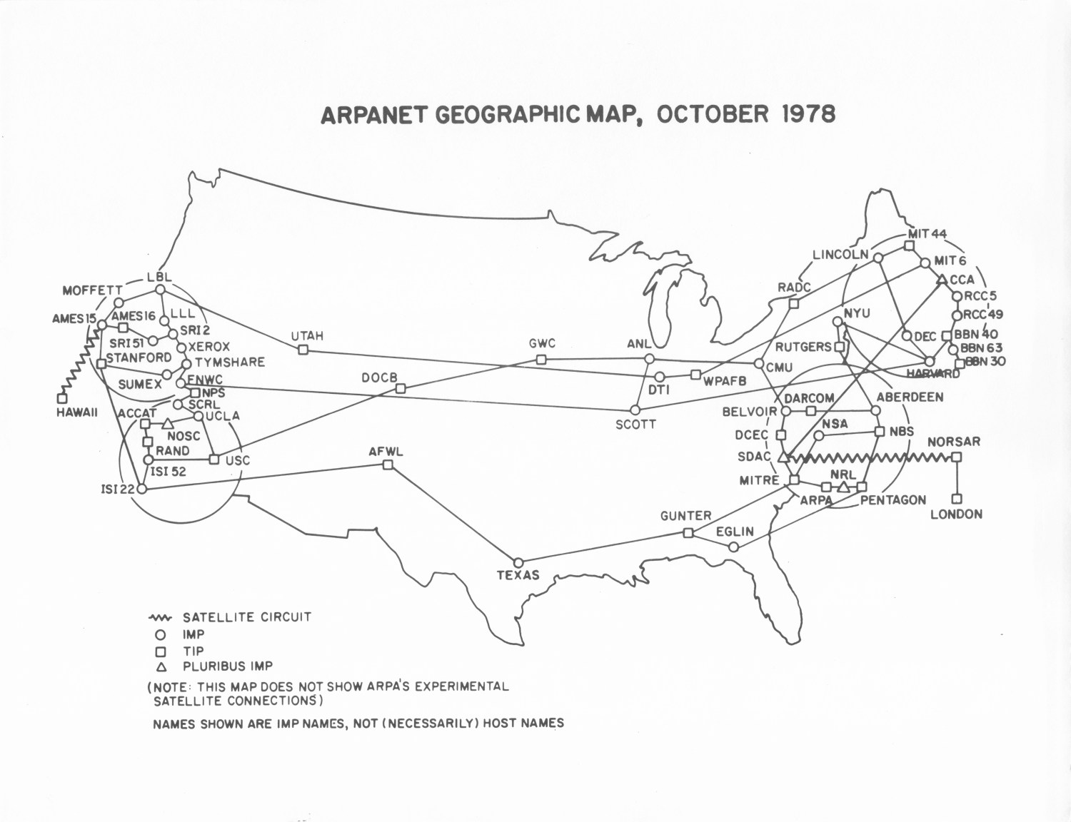 ARPANET Maps – Cryptosmith